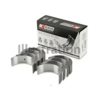 Комплект вкладышей шатунных KING CR 418AM0.5 Daewoo, Opel, Saab Mot.12nz, 12st, 13n, 13nb, 13s, 13sb, 14nv, 14se, 16sv, C12nz, C13n, C14nz, C14se, C14sel, C16lz, C16nz, C16se, C16sel, C16xe +0,50 мм