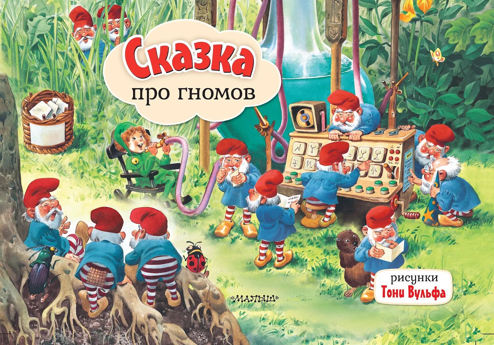 Детская литература АСТ Сказка про гномов. Рис. Т. Вульфа 2024 г.