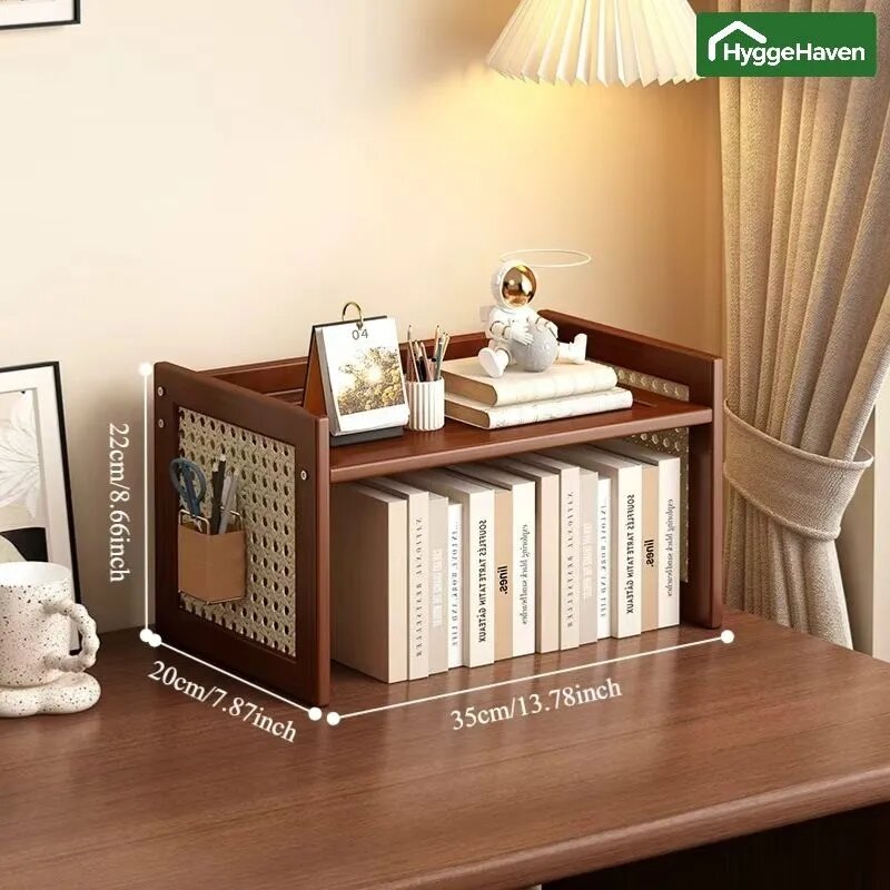 HyggeHaven Полка для барной стойки Настольная Прямая, 35х20х22 см, 1 шт.