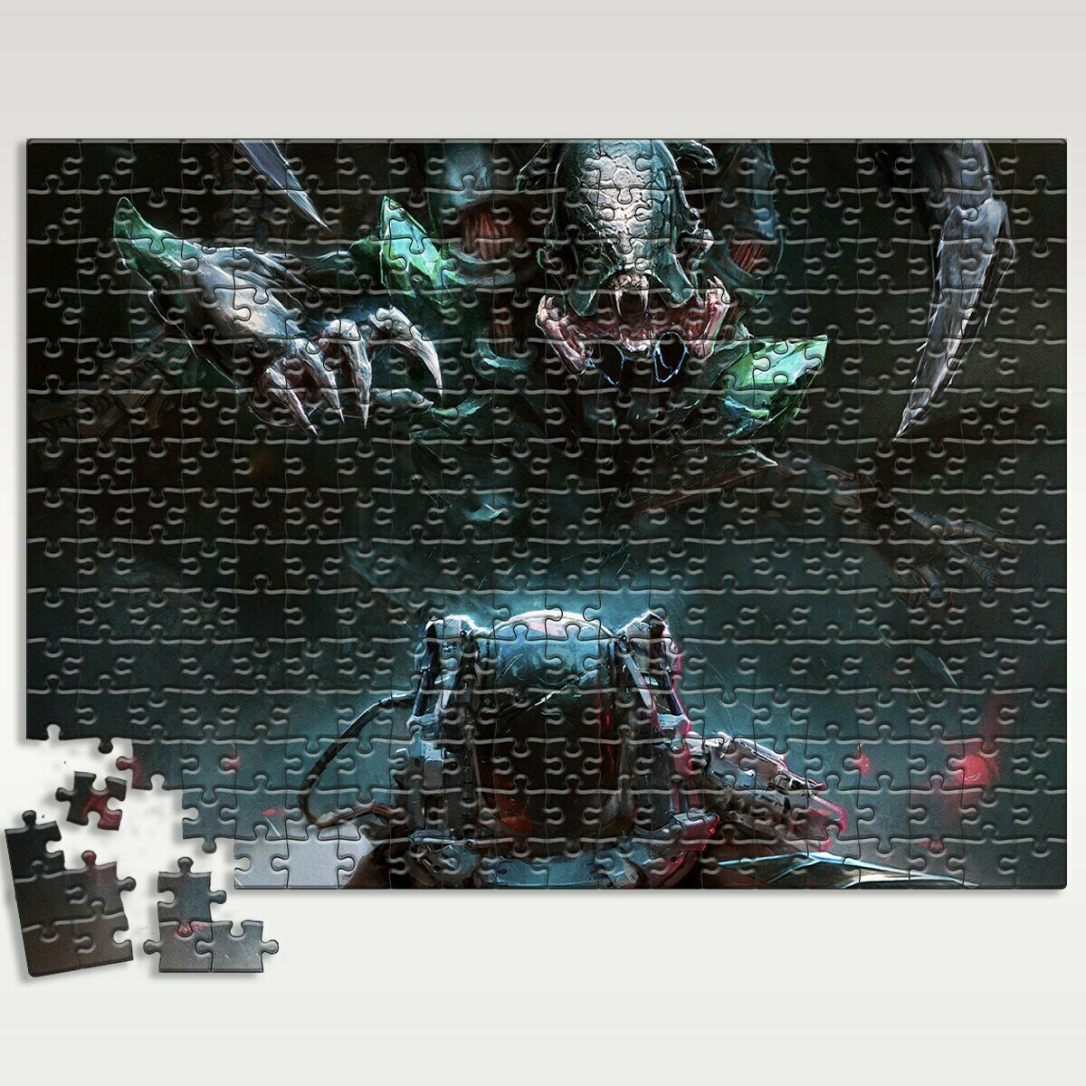 Пазл картонный А3: модель настольная игра Nemesis Немезис - 6912
