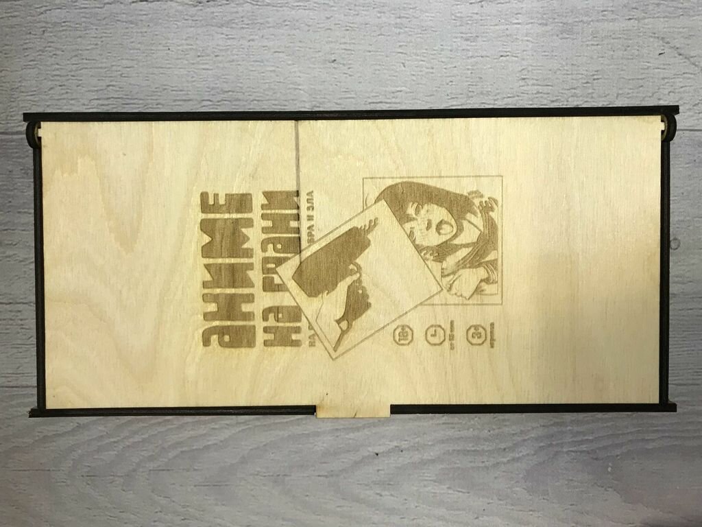 Настольная Игра Аниме на Грани (Бокс дерево)