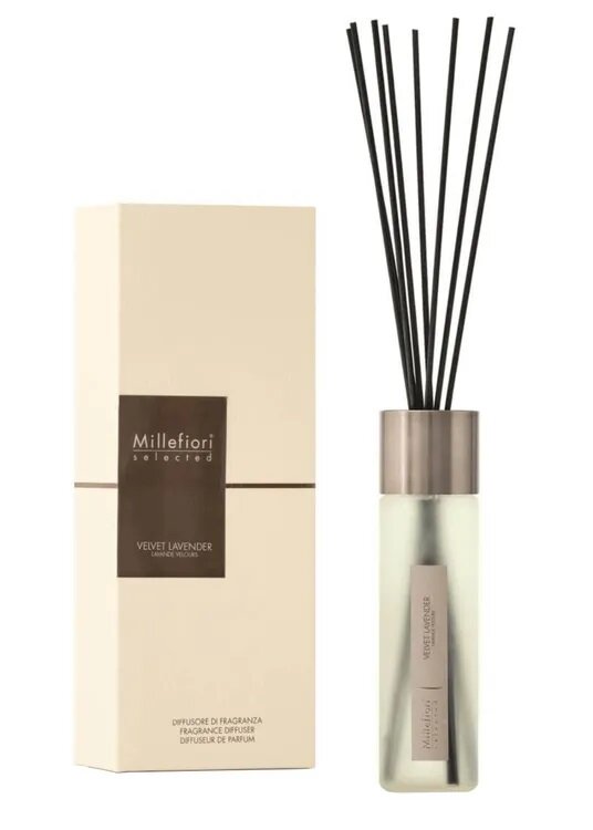 SELECTED / Диффузор с палочками 350 мл Бархатная лаванда / Velvet lavender