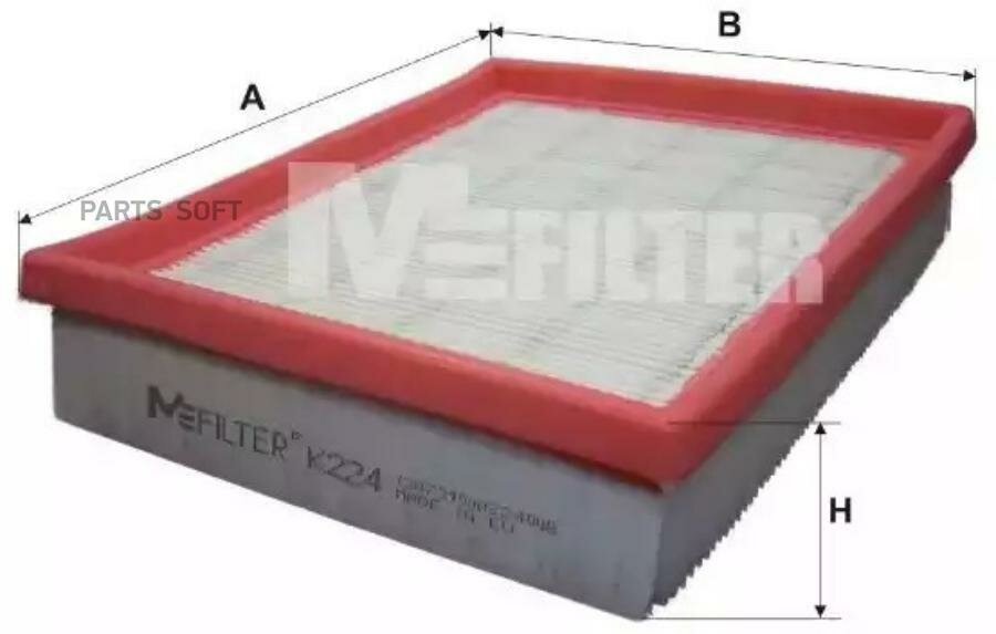 K224 M-FILTER Воздушный фильтр