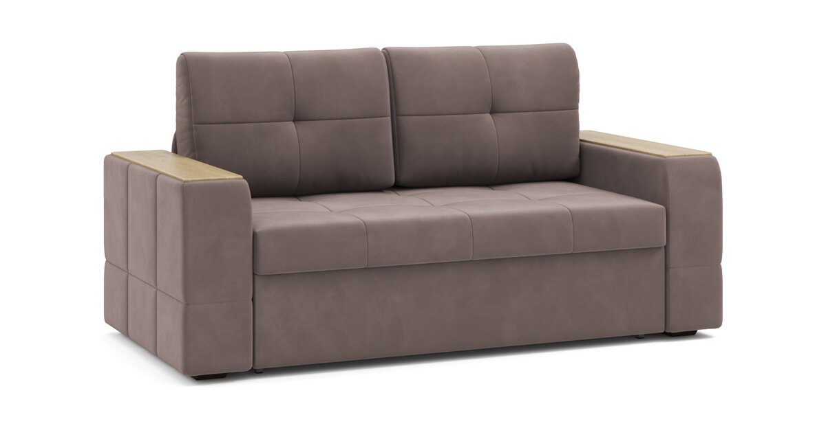 Прямой диван Цвет Диванов Портленд NEXT 22 (мини) декор дуб каньон 186 прямой Капучино