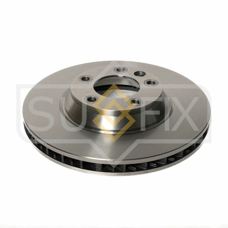 SUFIX Диск тормозной вентилируемый передний L (350x34) AUDI Q7 3.0D-6.0D 06-15, VW Touareg(7L) 2.5D-6.0 02-10, PORSCHE Cayenne I-II 3.0-4.8T 03> / Panamera 4.8T 09>