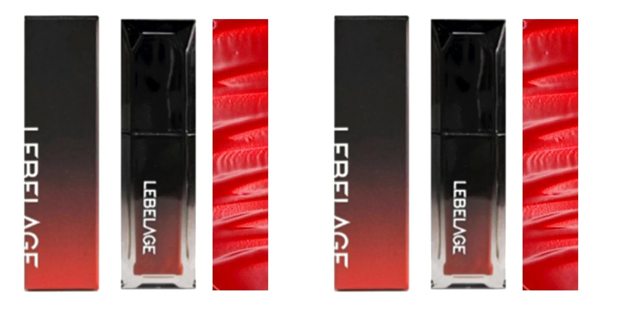 Тинт для губ Lebelage, Deep Kiss Fixing Lip Tint тон №204, 1,4 гр, 2 шт