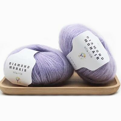 Пряжа Diamоnd mohair (40% акрил, 60% акриловое волокно с имитацией шерсти) 8шт*25гр 22