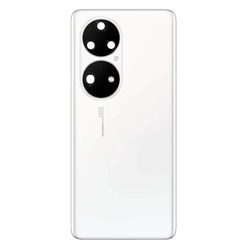 Задняя панель (крышка) для Huawei P50 Pro серебристая — запасная часть для ремонта смартфона
