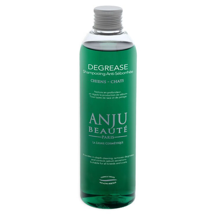 Anju Beauté Шампунь для собак и кошек Супер-Очищающий: белая крапива - 1й шаг груммера (Degrease Shampooing), 1:5 (AN50), 250 мл