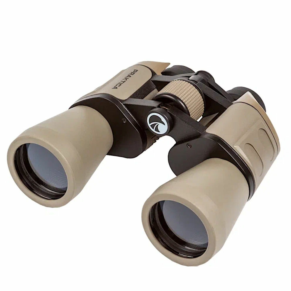 Бинокль Praktica Falcon 12x50, песочный