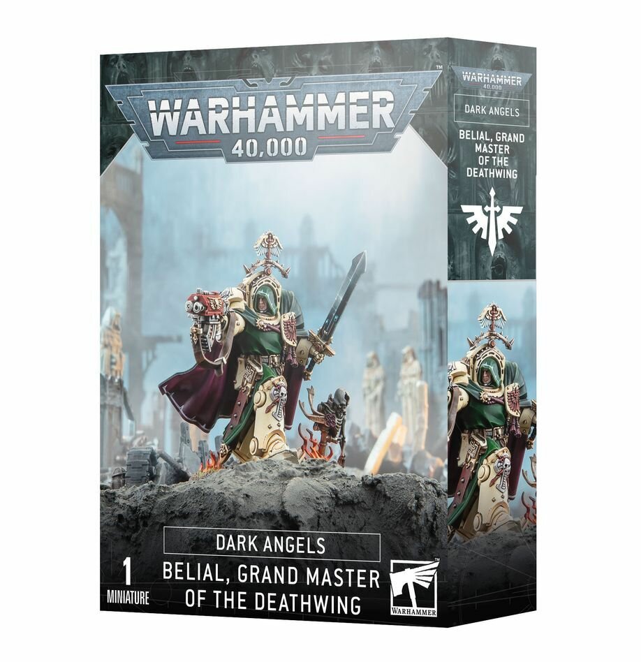 Набор сборных моделей Warhammer 40000 Dark Angels: Belial, Grand Master of The Deathwing
