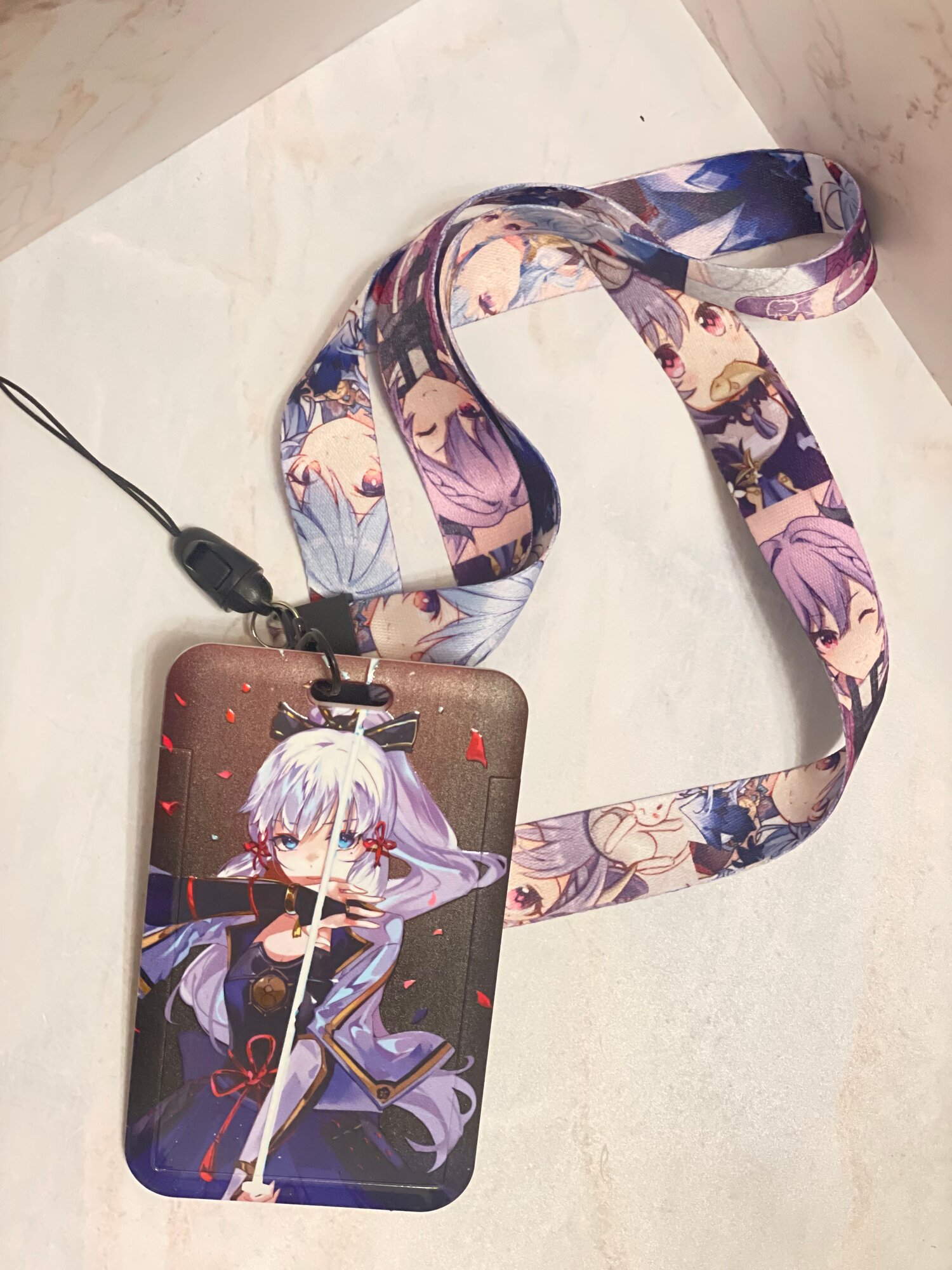 Бейдж для карты Аяка Genshin