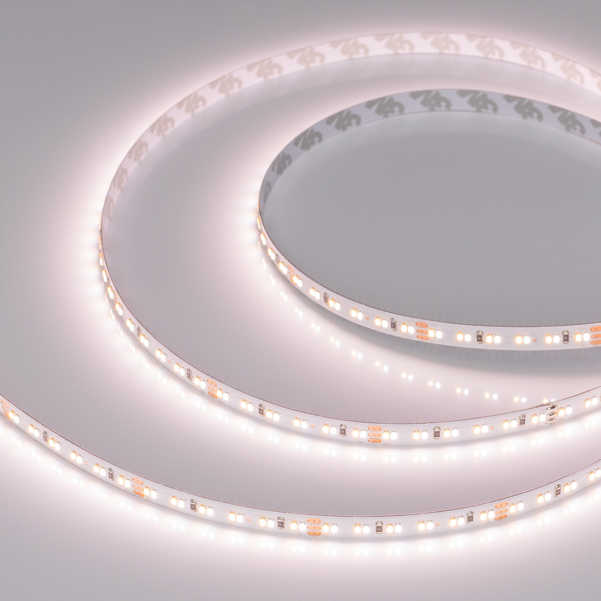 Светодиодная Лента MICROLED-M240-8mm 24V White-MIX (19.2 W/m, IP20, 2216, 5m) (Arlight, Изменяемая ЦТ) 024504(2)
