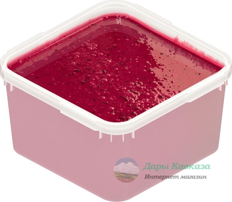 Мед микс с брусникой 1кг