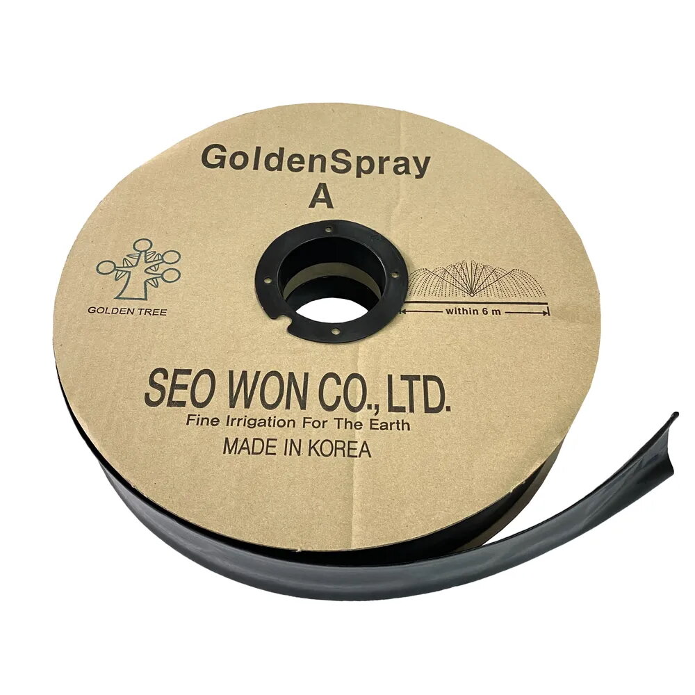 Лента для полива Golden Spray тип А, 40 мм, 200 метров, Seo Won, Корея