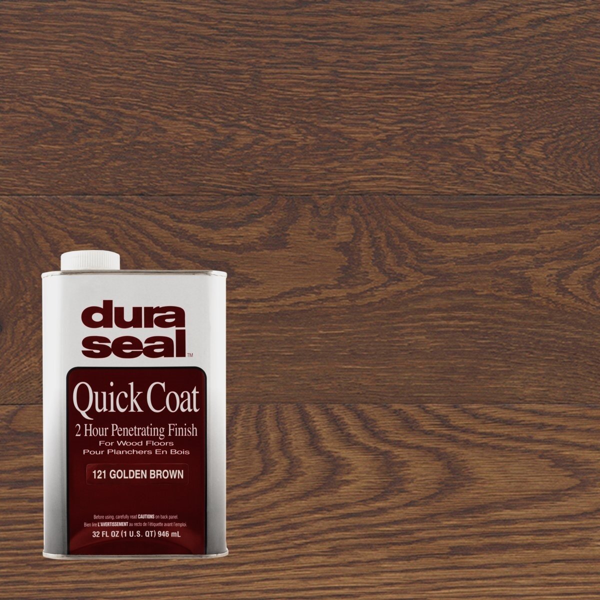 Быстросохнущая масляная морилка DuraSeal Quick Coat 946 мл 121 Золотой коричневый 86121