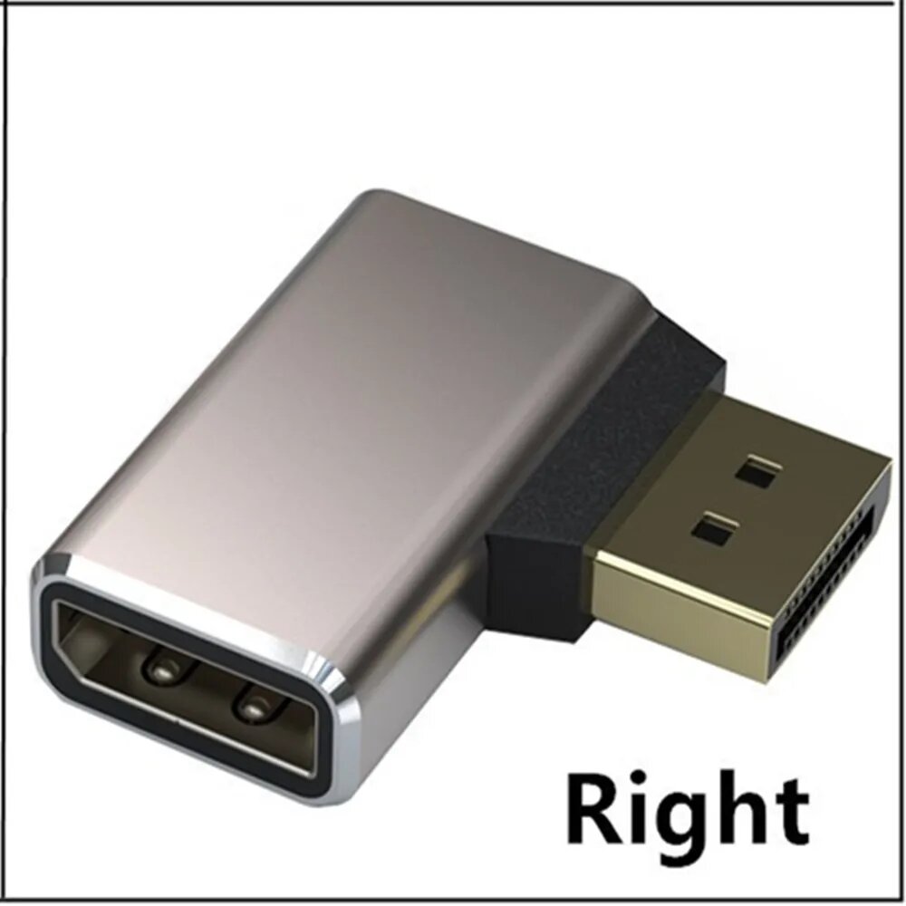 Адаптер DisplayPort 90° Right
