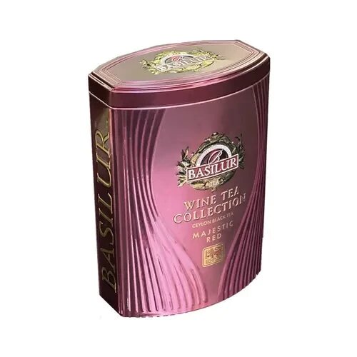 Чай черный Базилур Волшебный Красный 75 грамм, ЖБ