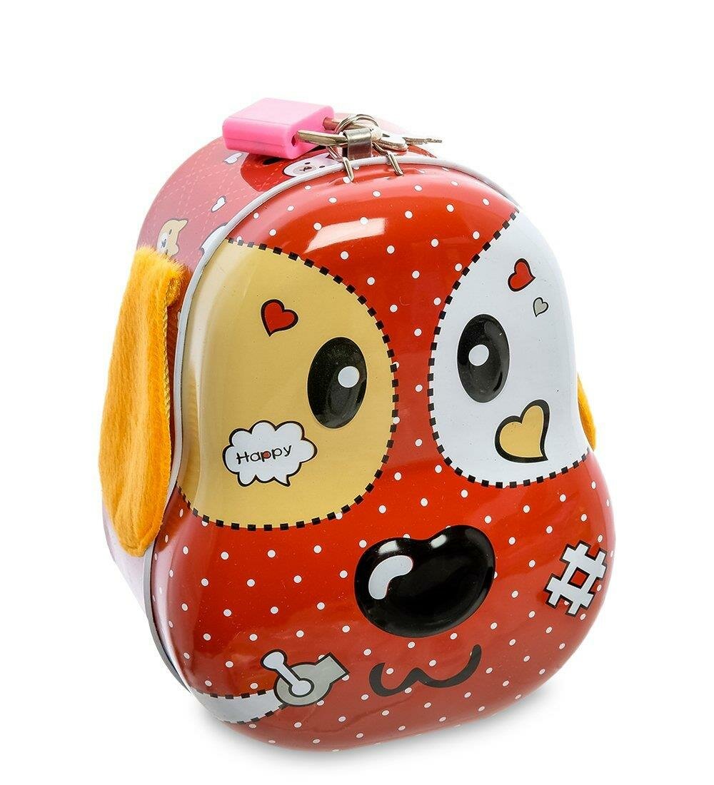 Металлическая копилка Собака A2132189 разностор, Металл