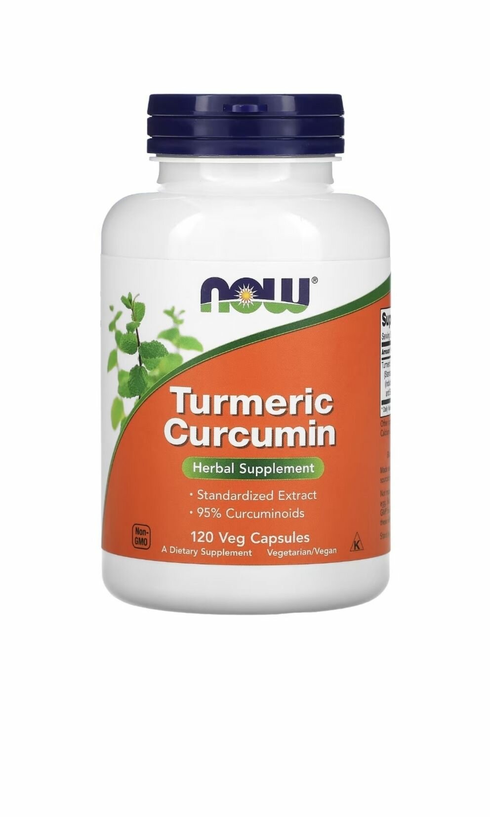 Экстракт Корня Куркумы NOW Turmeric Curcumin 665 mg 120 капсул