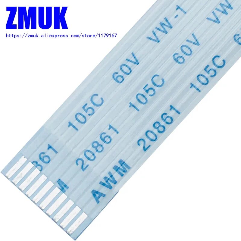 Гибкий плоский кабель ZMUK 4-30 Pin 150MM Length, 8pins (9MM Width)
