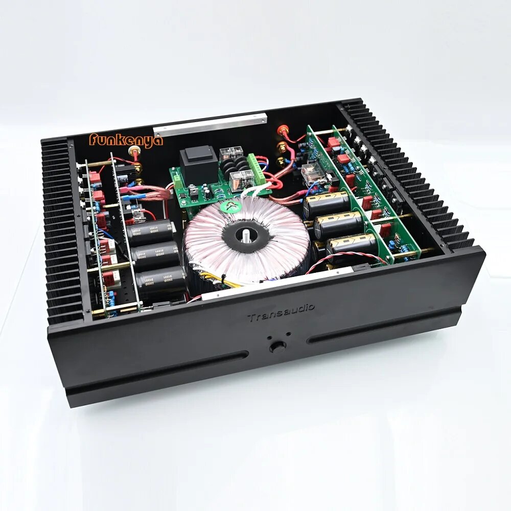 FunKenya Клон Dartzeel NHB-108 Hi-End Усилитель мощности 300Вт 2.0 канала, D5Pro Black, 220 В