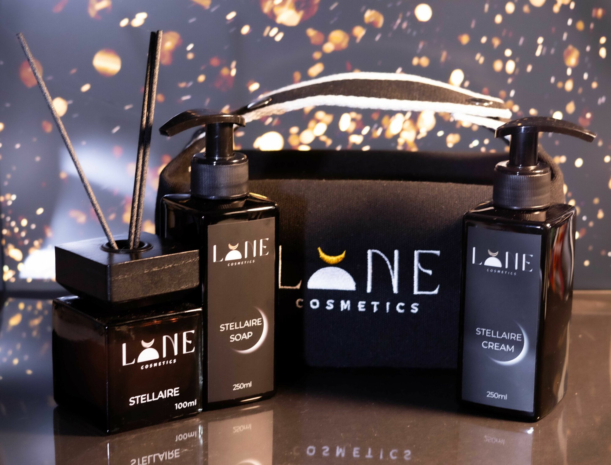 Подарочный набор (мыло, крем для рук) Черный перец Lune