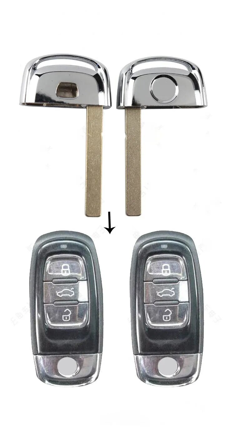 Умный ключ для VW Magotan CC B8, аварийный ключ Touareg для Volkswagen Golf Phideon Phideon, 1PCS