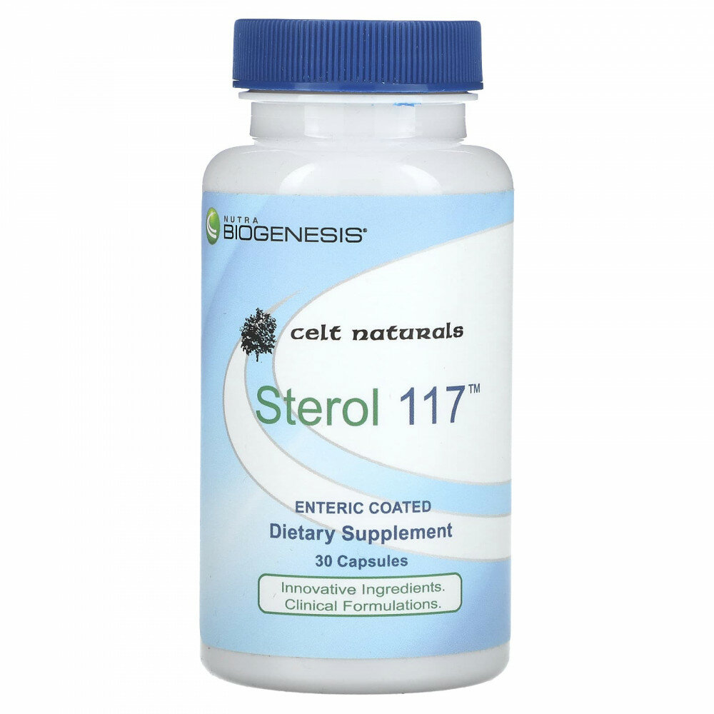 Nutra BioGenesis, Celt Naturals, Sterol 117™, 30 капсул