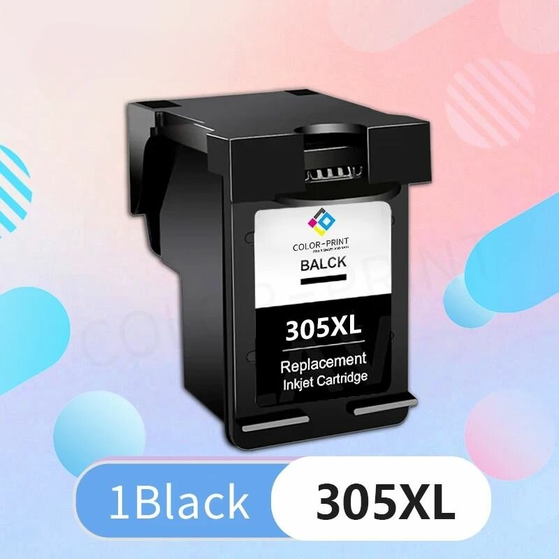 Картридж Для Принтера Hp 305 Xl Черный Hp Deskjet 2320 2700 2300 4120 6075 2710