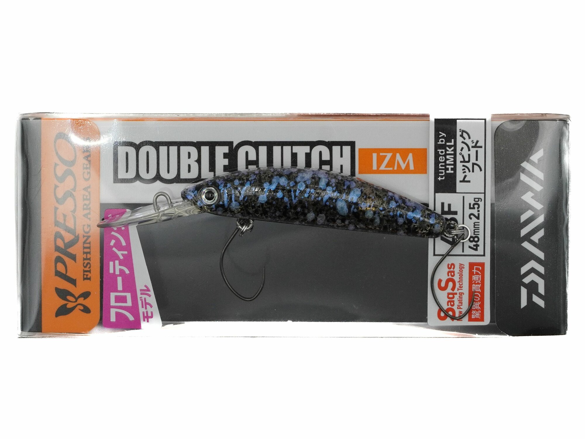 Воблер рыболовный Daiwa Presso Double Clutch 48F, 2.5 г, #MS Brown