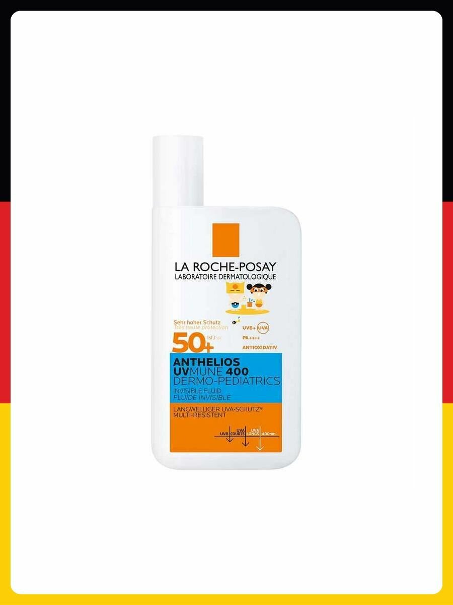 Средство солнцезащитное La Roche Posay Anthelios Dermo Kids Fluid SPF 50 +, 50 ml liquid