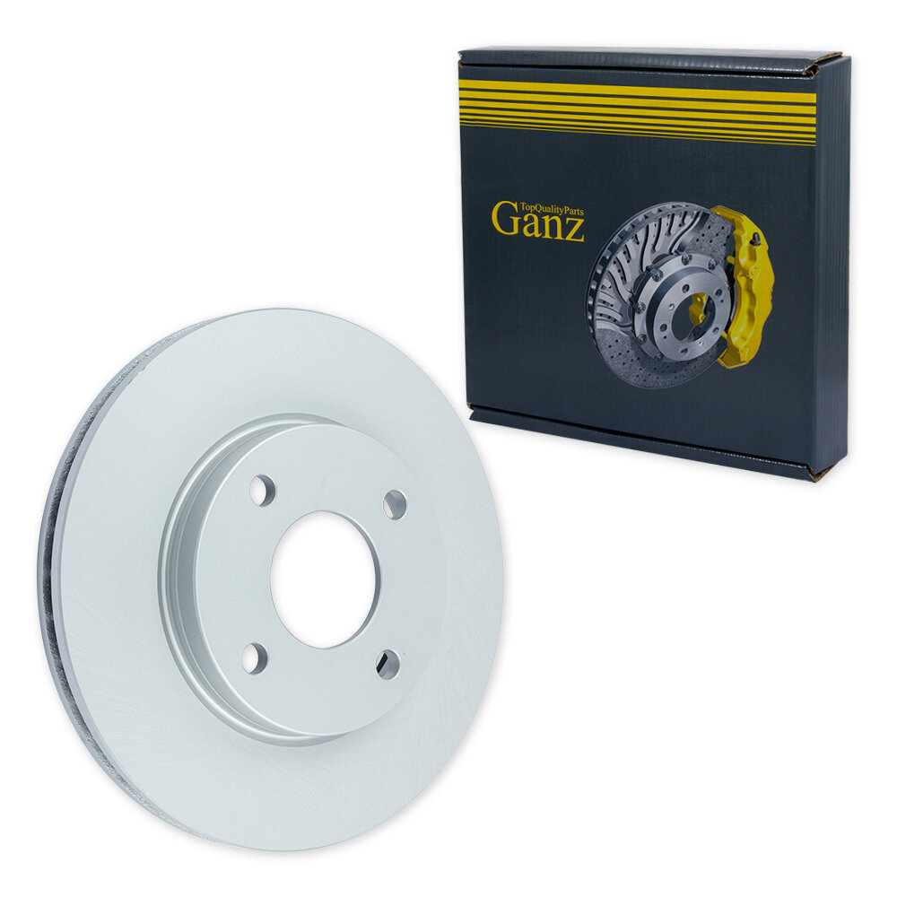 Диск тормозной передний с покрытием FORD Focus I 98-04 GANZ GIJ10129