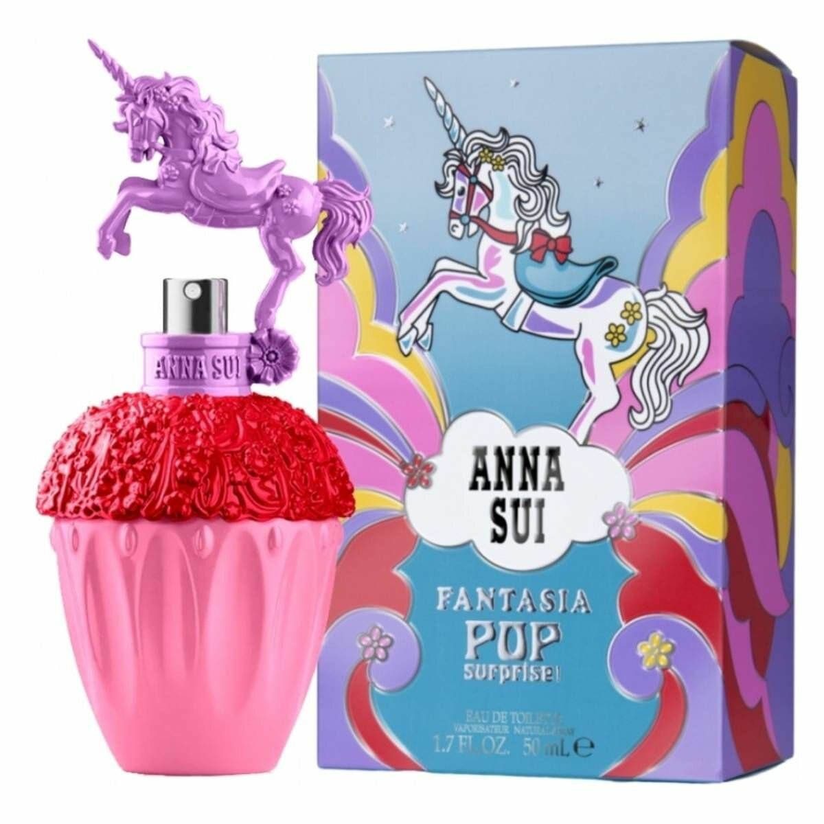 ANNA SUI FANTASIA POP SURPRISE RED PURPLE Туалетная вода для женщин 50 мл