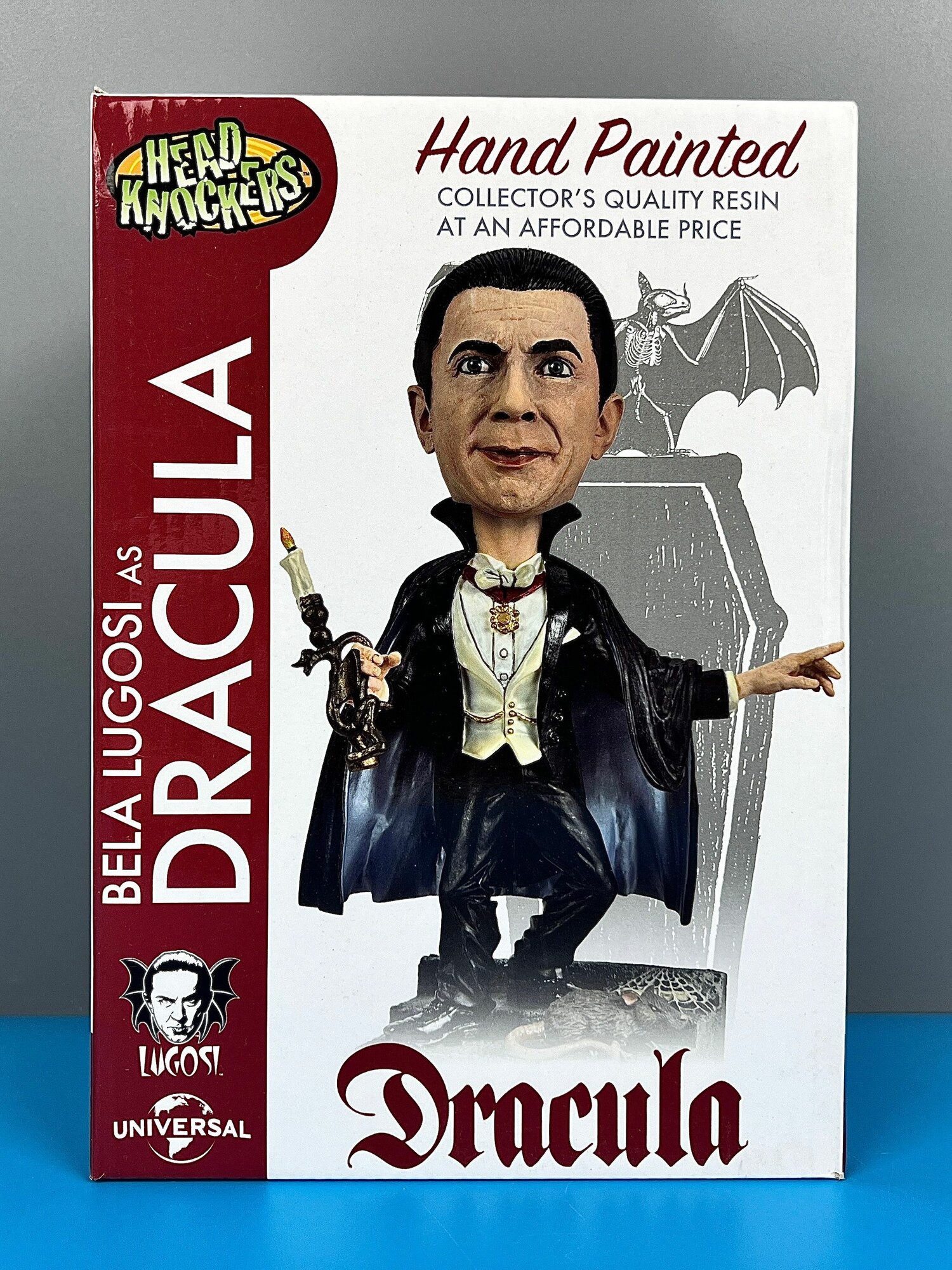 Статуэтка башкотряс Dracula, Bela Lugosi / Оригинал Neca, Head Knockers, 21 см. / Фигурка Граф Дракула, Бела Лугоши