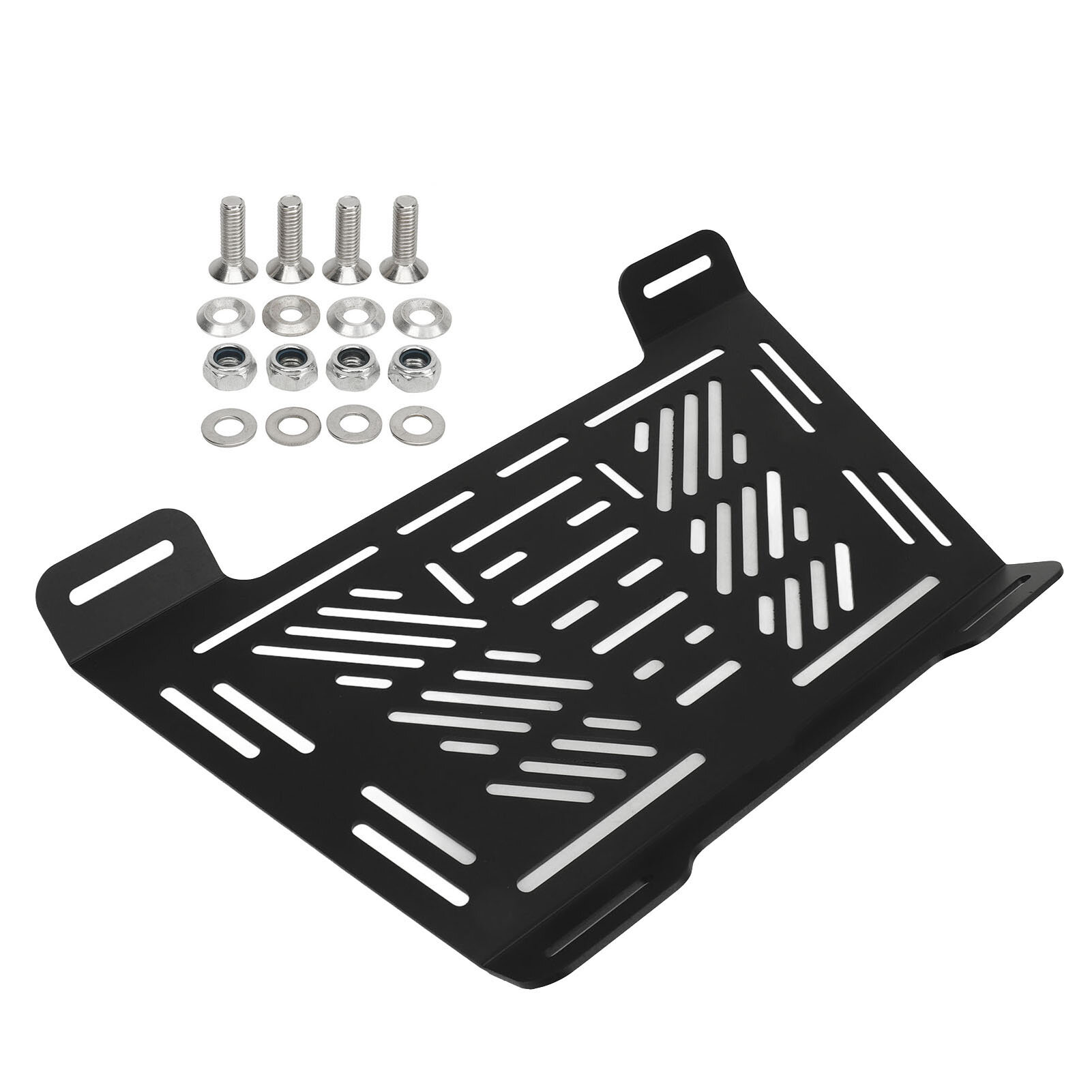 Задний багажник для мотоцикла из нержавеющей стали, выдерживающий нагрузку до 8 кг, с увеличенной опорой для сиденья, подходит для большинства мотоциклов.