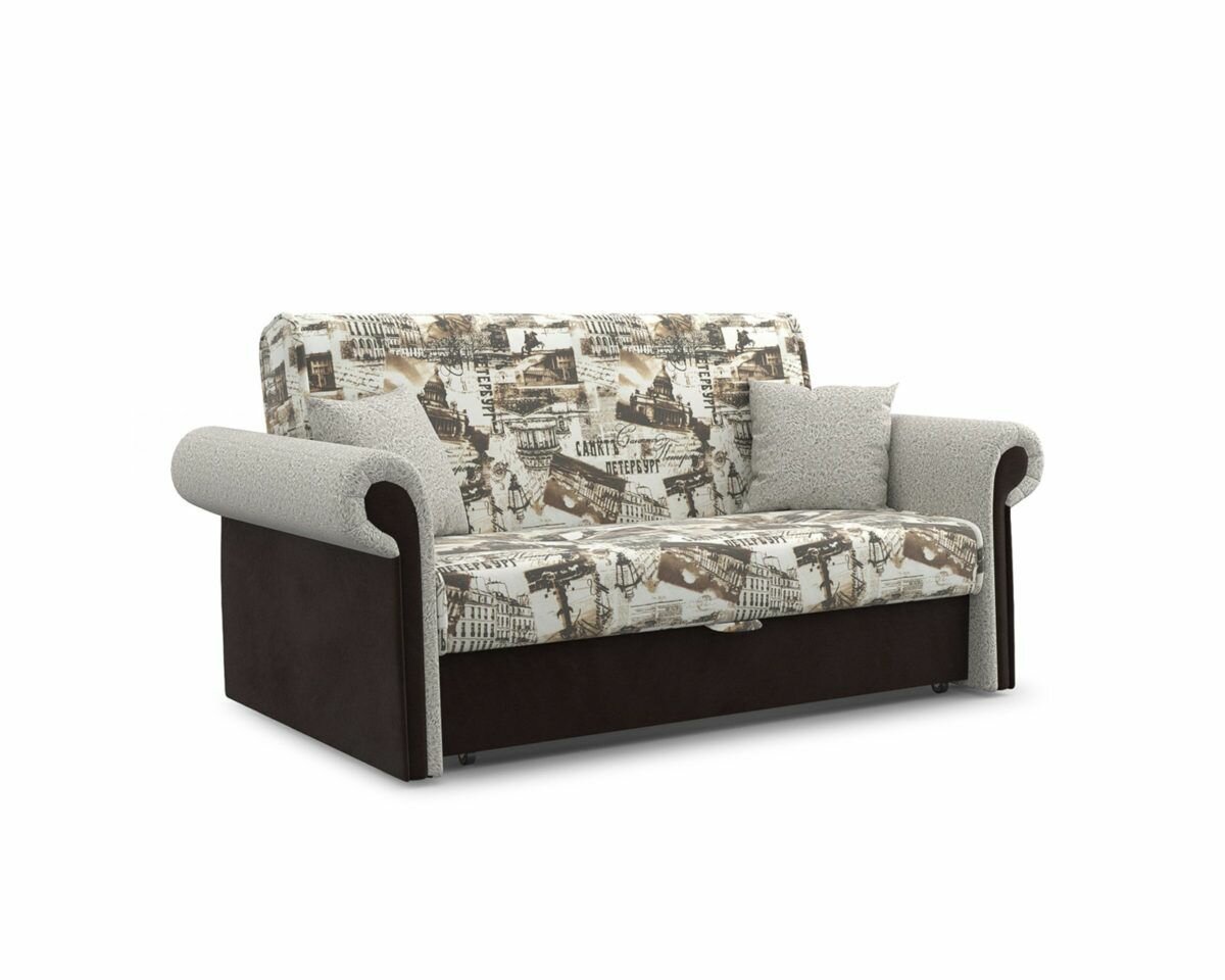 Диван Аккордеон Mebel-ars Лотос 120 Лотос Размеры: Высота 1000мм Глубина 950мм Ширина 1700мм