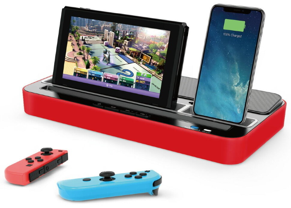 Станция Nintendo Switch Charging Stand with audio speaker (iPega PG-9119)