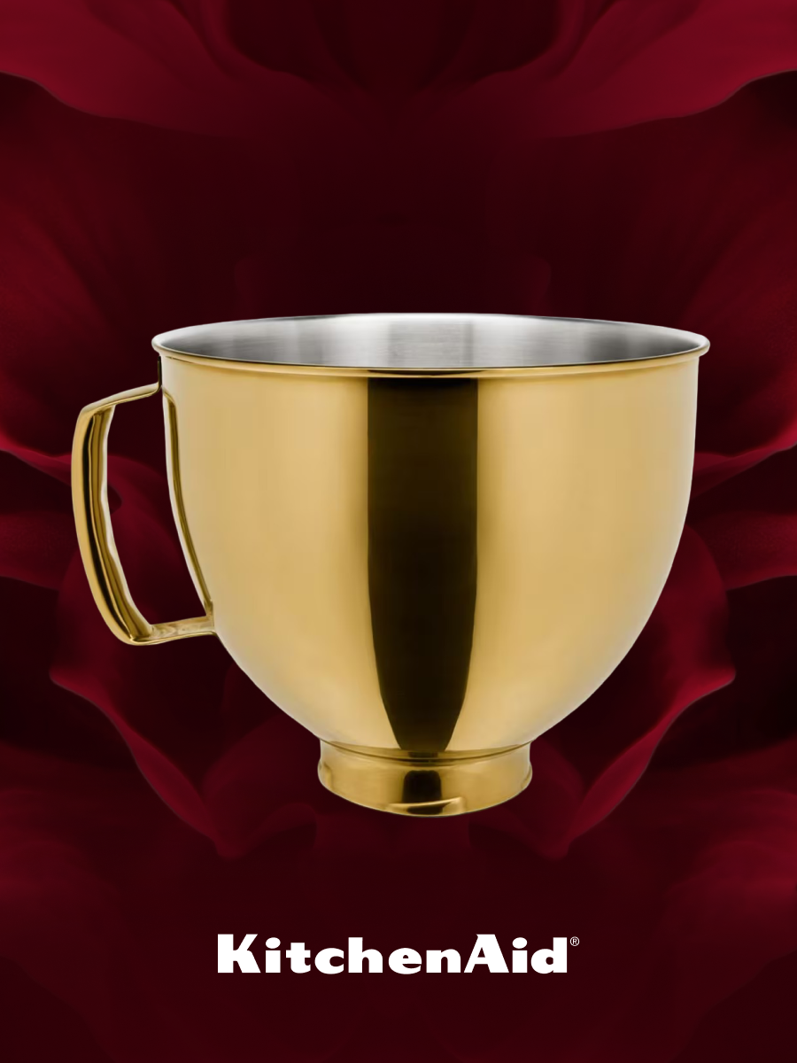 Чаша из стали KitchenAid 5KSM5SSBRB сияющий золотой PVD покрытие