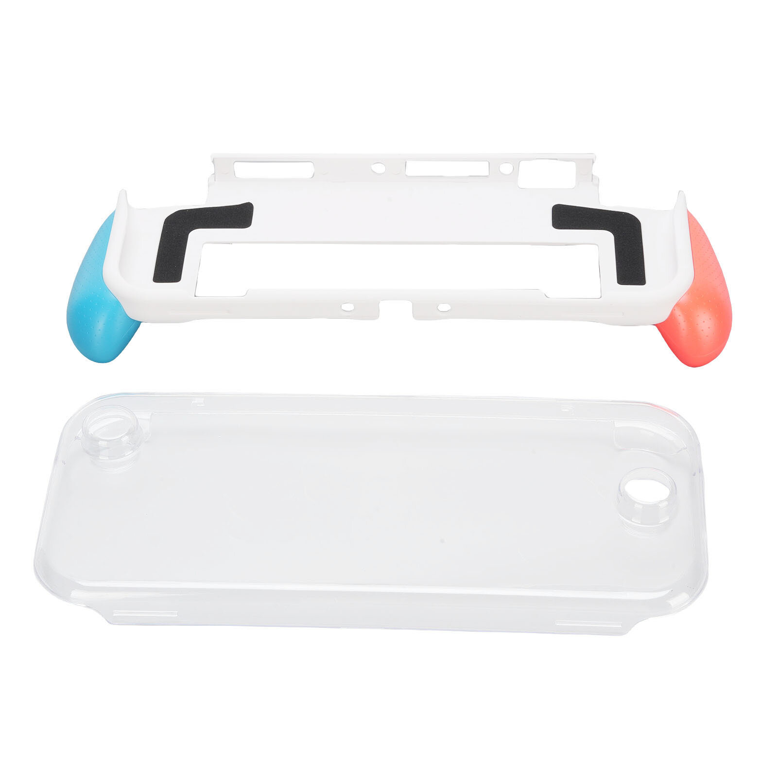 Док-станция для Nintendo Switch OLED 2021, противоударный чехол для игровой консоли, жесткий защитный чехол для контроллеров, белый.