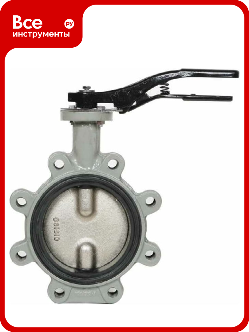 Дисковый поворотный затвор с проушинами Giacomini DN65 R59FLX006 107-5412