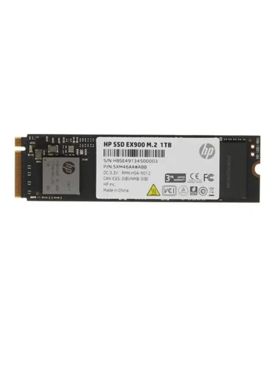 1 ТБ M.2 NVMe накопитель EX900 5XM46AA#ABB - PCIe 3.0