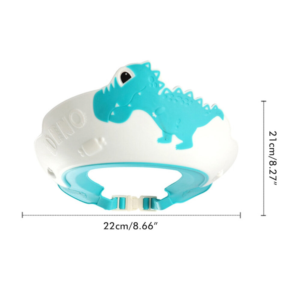 2 шт. Детские водоотталкивающие шапочки для мытья головы с мягкими ушками для девочек и мальчиков