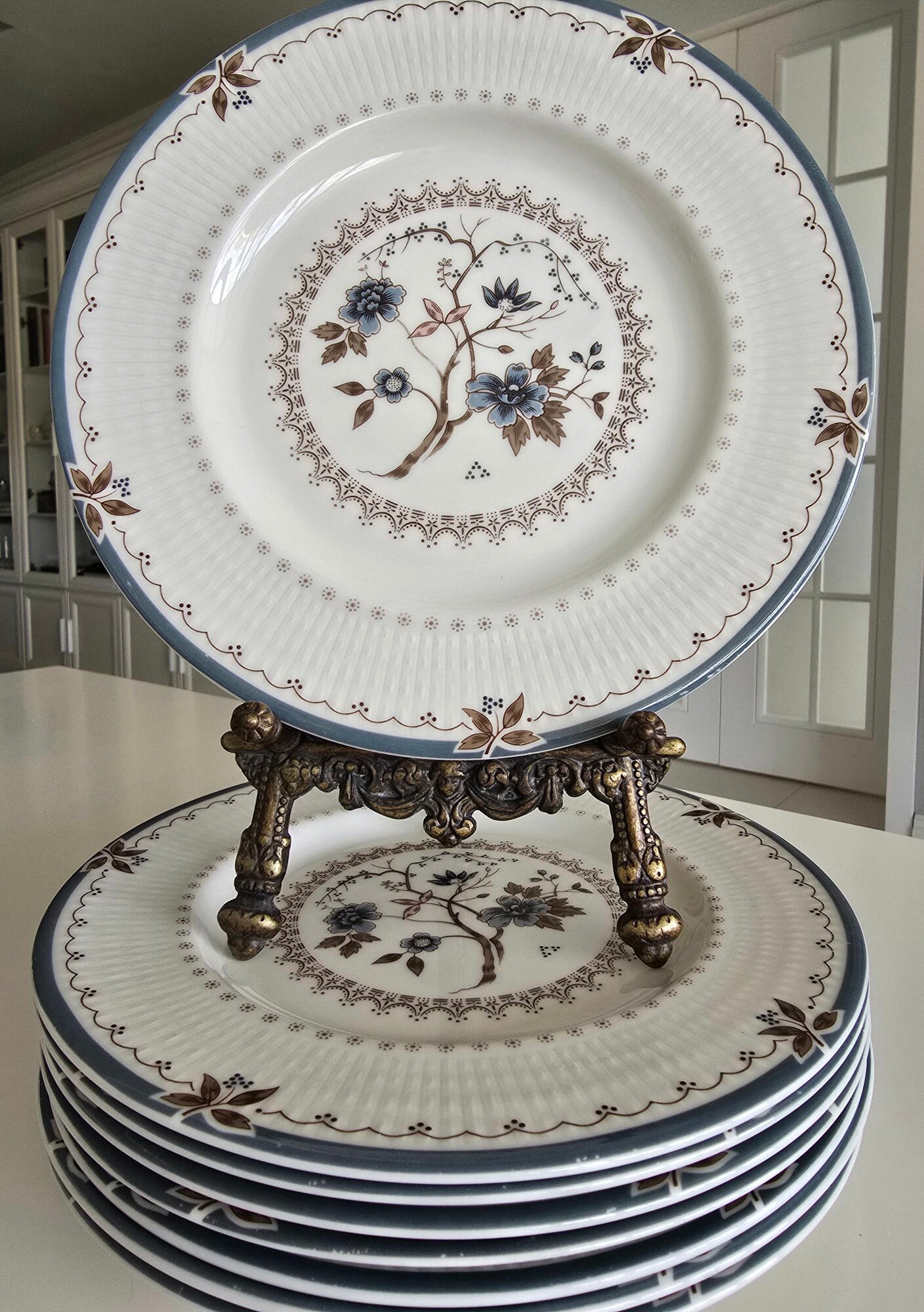 Винтажная английская тарелка