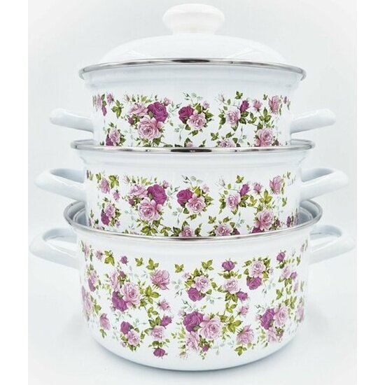 Набор Лысьвенские Эмали Китайская роза, эмалированный (124АП2/4)