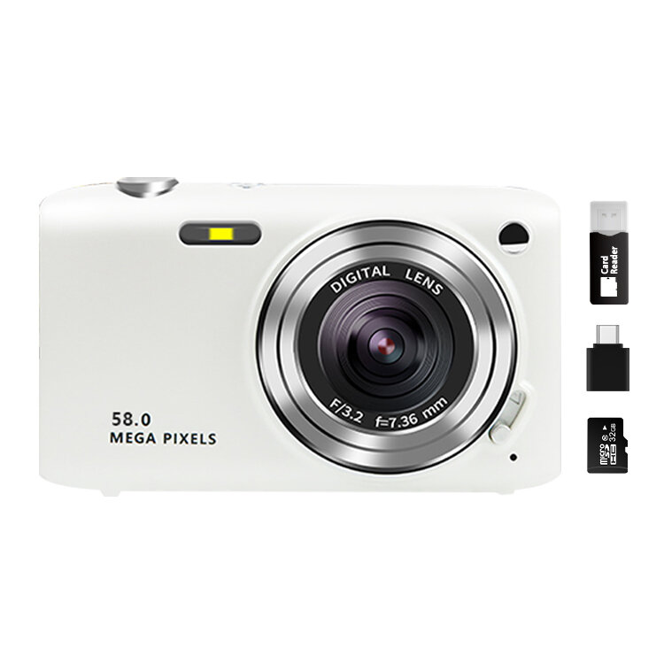 Компактный фотоаппарат D.K. CREATIVE WORKSHOP DKC600, белый