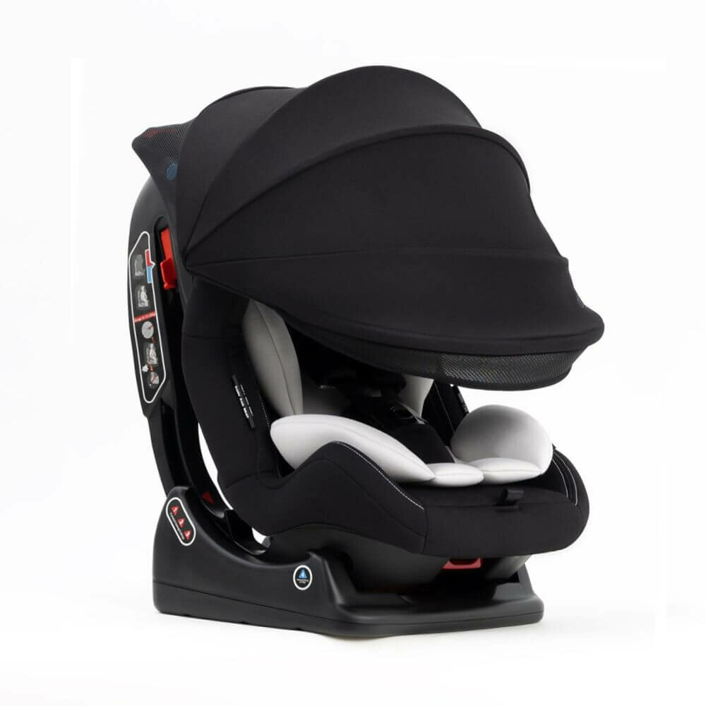 Agex Voyage, автокресло с рождения до 6-7 лет гр.0-1-2 (0-25 кг), цвет Black (черный)