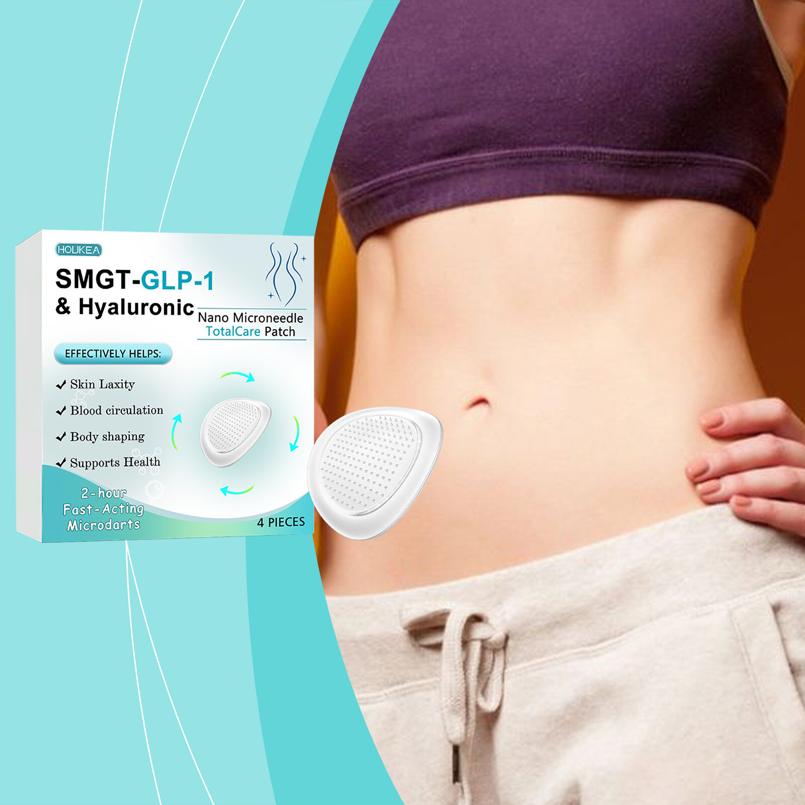 Патч для ухода за телом, мягкий уход за кожей тела, патч для подтяжки выступающих линий тела