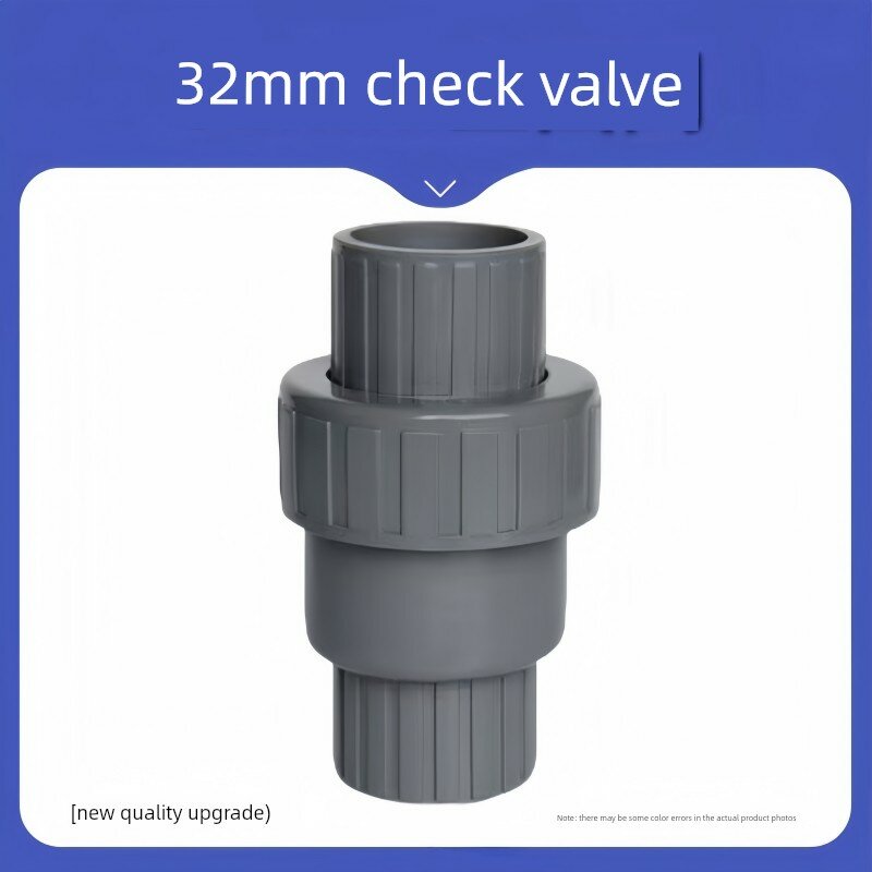 Водопровод для аквариума, аксессуары для жестких труб из ПВХ, обратный клапан для аквариумной трубы, нижний фильтр,