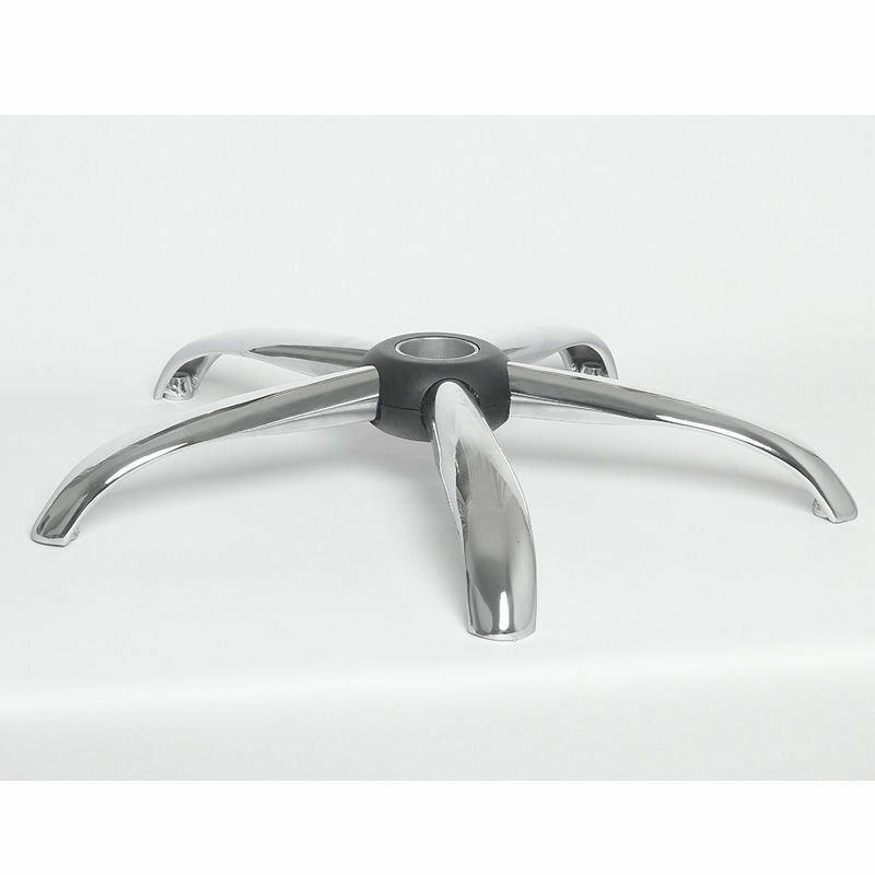 Хромированная стальная крестовина премиум для кресел руководителя, диаметр 600 мм